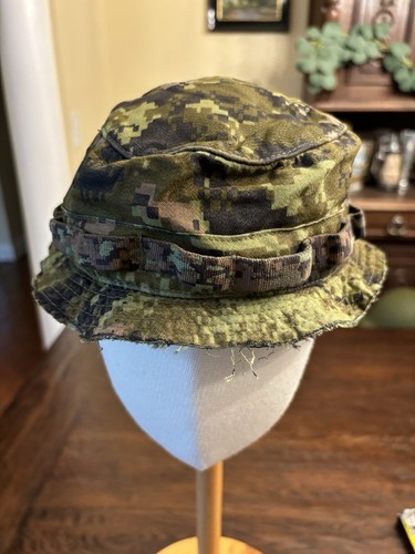Canadian Forces CADPAT Boonie Hat Small Modified Brim Ukrainian Trainer ...
