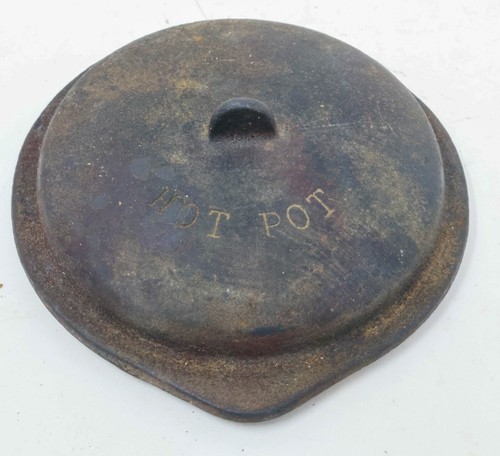 Antique Cast iron Wagner HOT POT Lid Only For #1362 / #1368 Handled Pot ...