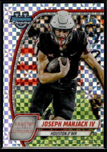 Joseph Manjack IV 2024 Bowman University Chrome X-Fractor #107 | eBay