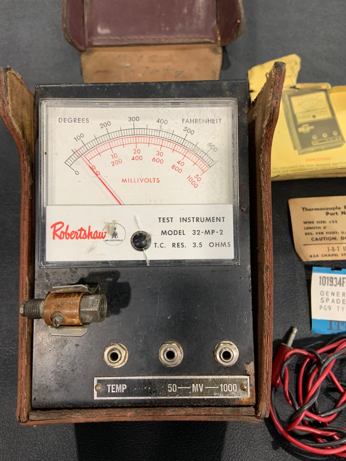 Vintage Robertshaw Model 32-MP-2 Test Instrument / Meter case | eBay