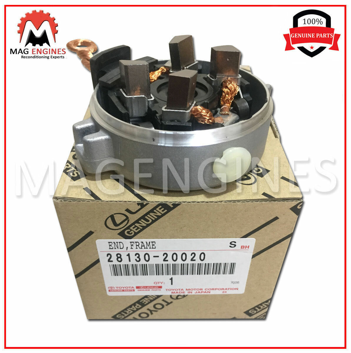 28130-20020 GENUINE OEM STARTER COMMUTATOR END FRAME ASSY 2813020020 | eBay