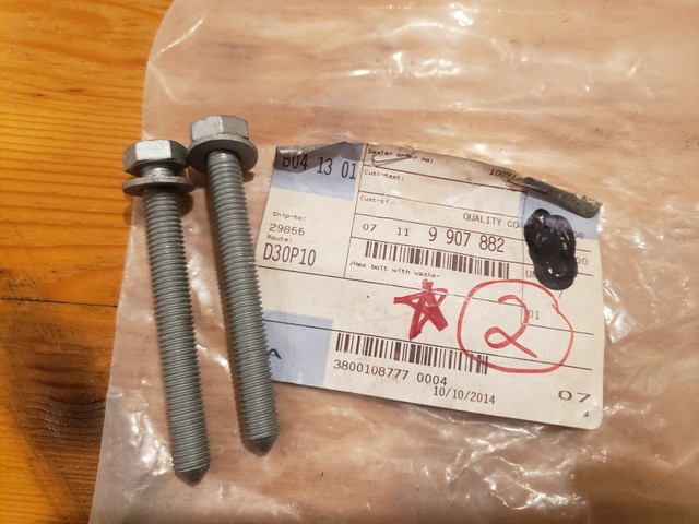BMW 07119907882 GENUINE OEM UPPER CNTRL ARM BOLT for sale online | eBay
