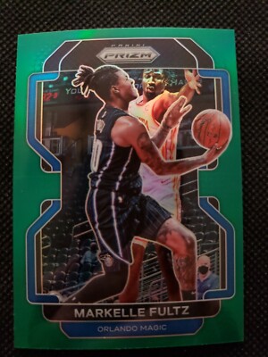 2021-22 Panini Prizm Markelle Fultz #163 Green Prizm Parallel Orlando ...