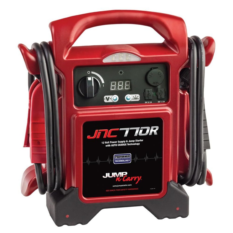 Heavy Duty Truck Battery Booster Pack Jump Starter Box Portable 1700 ...