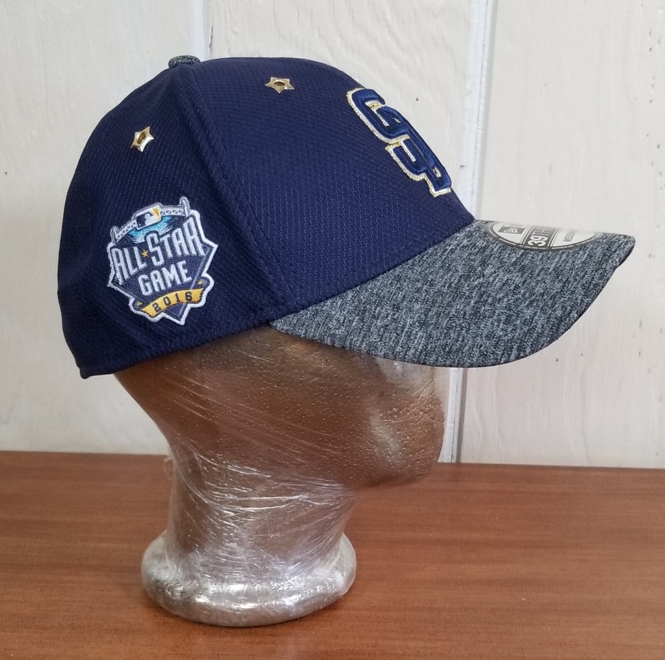 Padres San Diego Baseball New Era 39Thirty 2016 All Star Game Hat Cap M ...