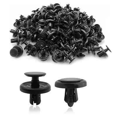 50/100PCS Plastic Retainer Clips Engine Cover Fasteners Clip Splash ...