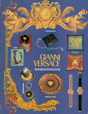Gianni Versace Magazine Print Ad Advert Accessories Bags vintage 1990s ...