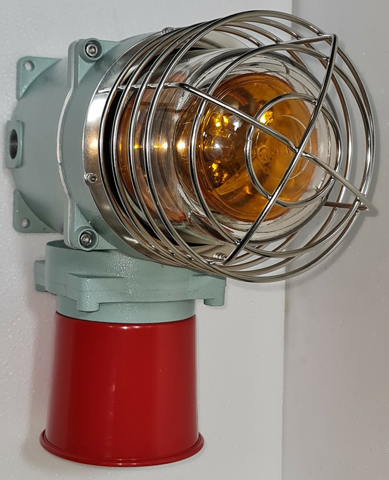 Q-LIGHT SESA-WS SIGNAL LIGHT AND ELECTRIC HORN 24V EXPLOSION PROOF | eBay