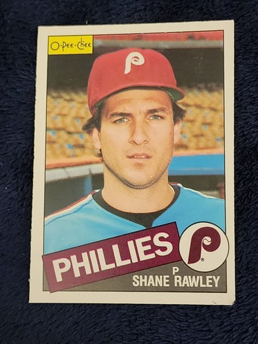 1985 OPC O-Pee-Chee Baseball Shane Rawley #169 Philadelphia Phillies NM ...