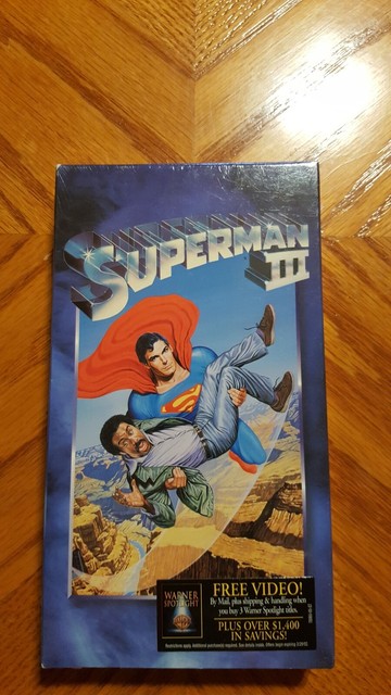 Superman III (VHS, 2001) for sale online | eBay