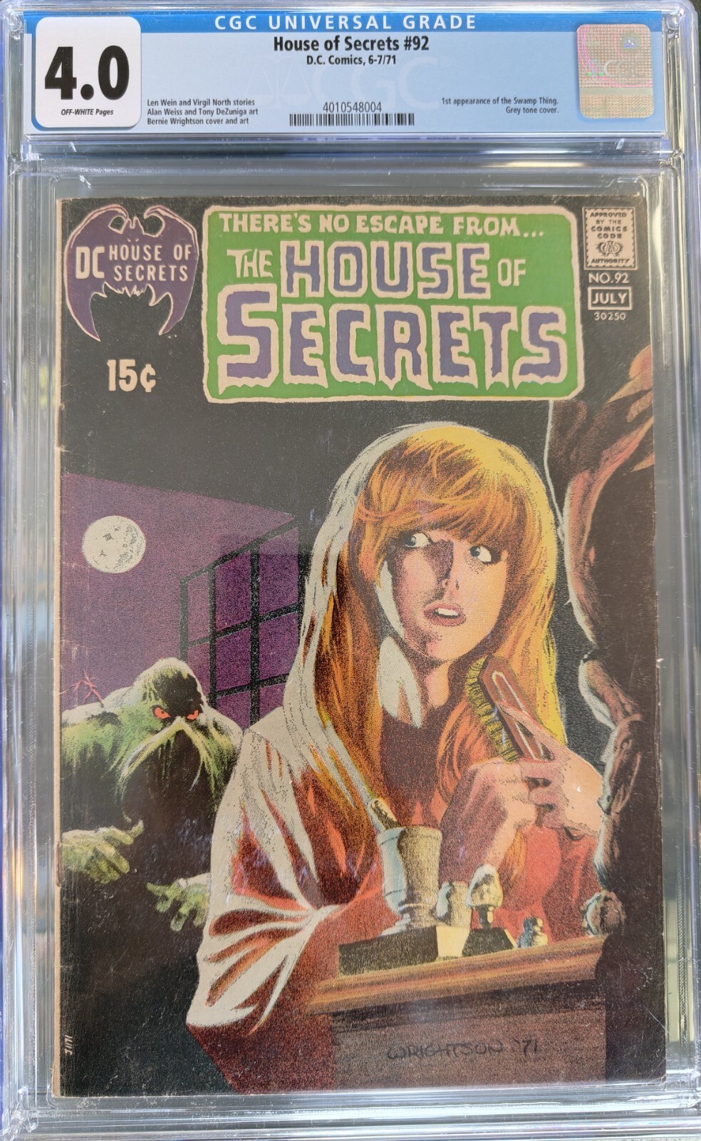 House of Secrets #92 (DC Comics June-July 1971) for sale online | eBay