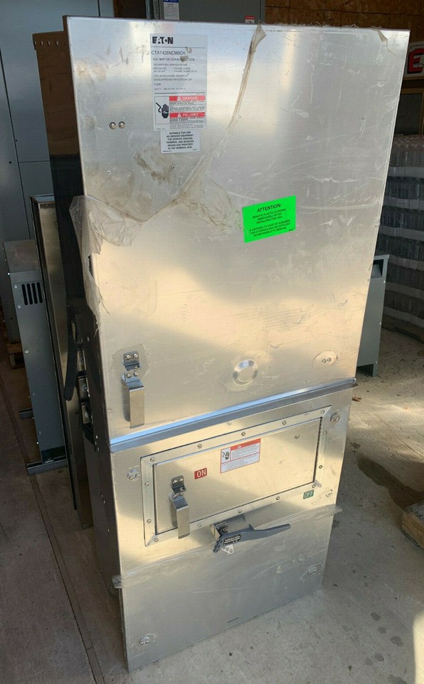 CTAT426NCM8CH Cutler Hammer 600 Amp 240V CT Cabinet N3R Meter Main ...