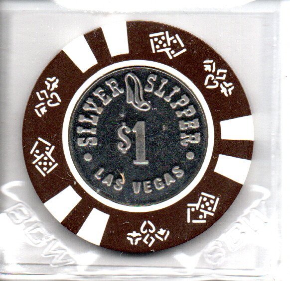 Silver Slipper Casino 1 Dollar Gaming Chip as Pictured | eBay