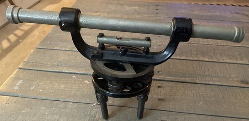 Vintage Starrett Surveyor Transit 99-F Sight Level Scope Farm Leveling ...