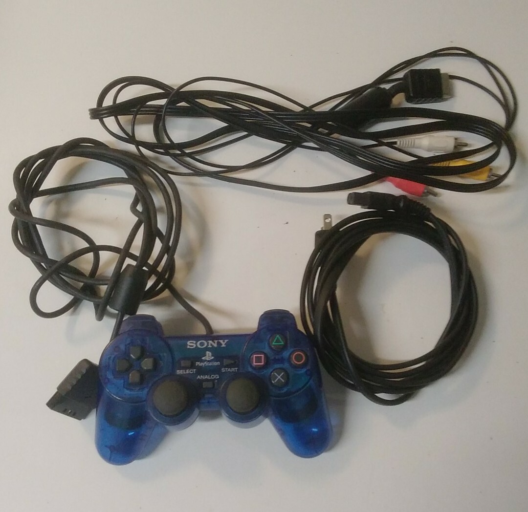 Playstation 2 PS2 Bundle-Console, Controller, Cables, Network Adapter ...