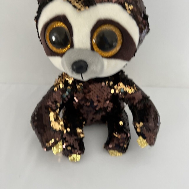 Ty Flippables Dangler Sloth Medium Size Sequins Soft Toy Ty36780 for ...