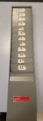 Time Clock Supplies - Metal Time Card Holder