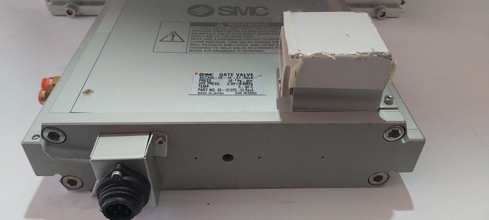 SMC 60-151975-00 XGT300-30-1A-X1 Vacuum Slit Valve Make Offers!UPS ...