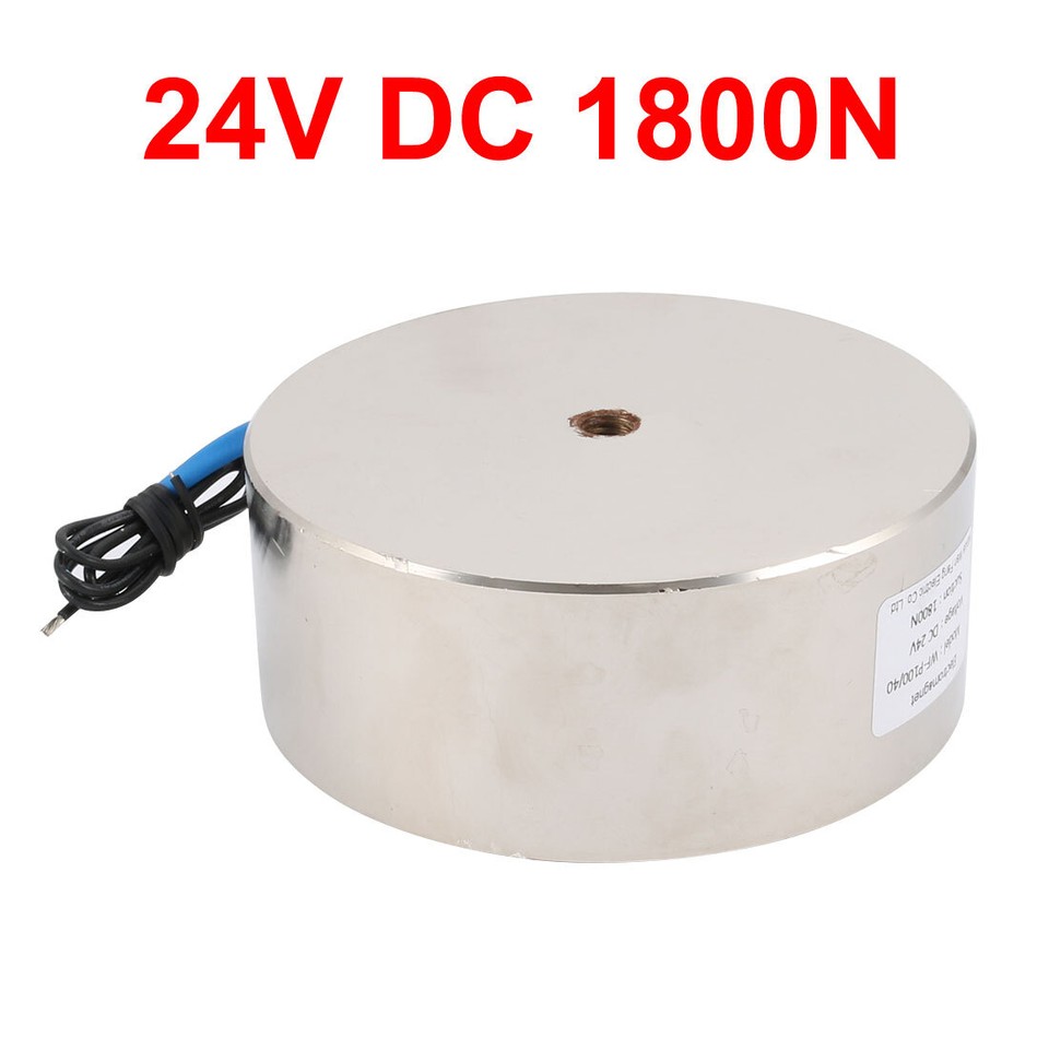24VDC 1800N 3.74LB1696g Electric Lifting Magnet Electromagnet Solenoid ...