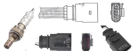 NTK NGK OXYGEN SENSOR Post Catalytic CADDY SKODA FABIA VOLKSWAGEN POLO ...