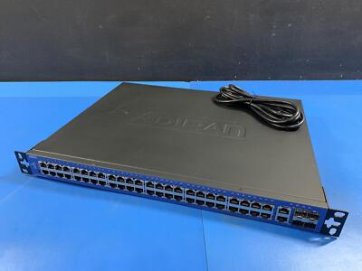 Adtran NetVanta 1238P 48-Port Managed PoE Gigabit Ethernet Switch | eBay