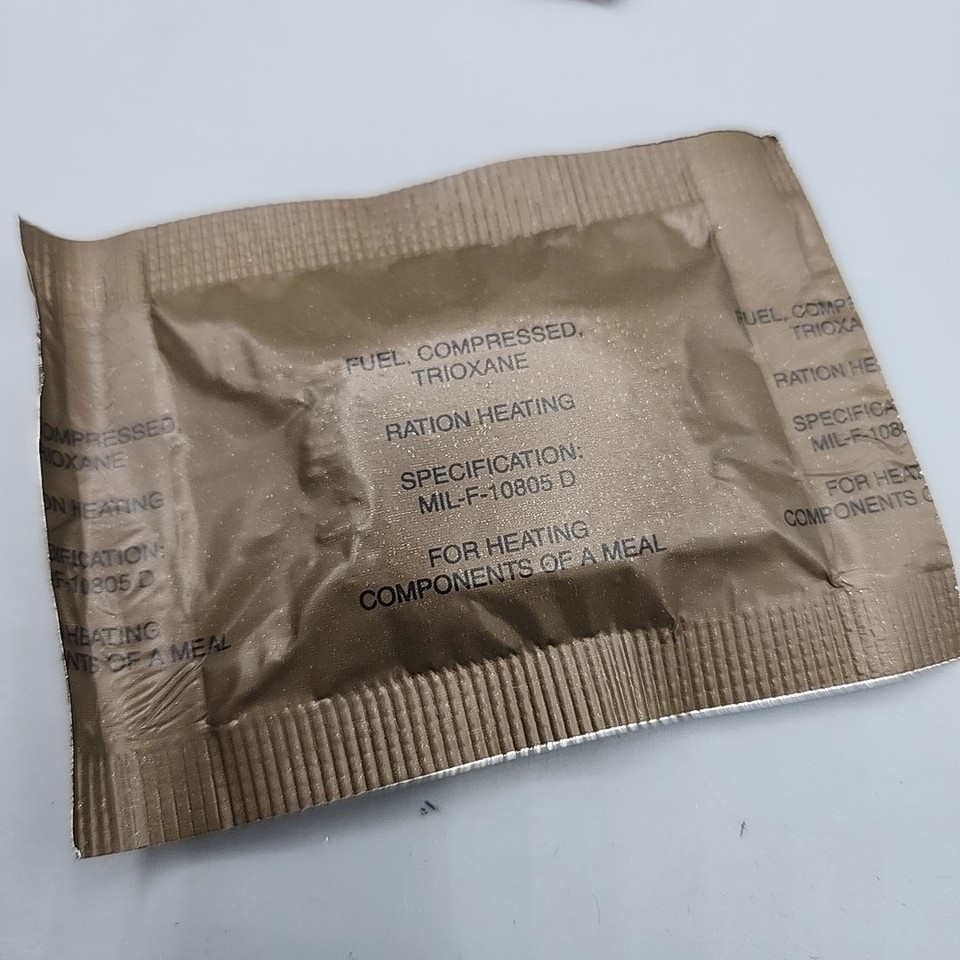 Trioxane Military Issue Compressed Fuel Bars 3 Per Box - 4 Boxes Per ...