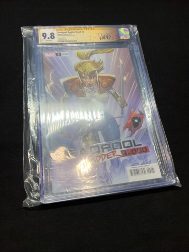 Deadpool Badder Blood #2 Variant Signature SS CGC 9.8 Liefeld Label ...