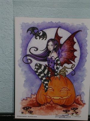 Amy Brown - Full Moon Mischief - Mini Print - SIGNED | eBay