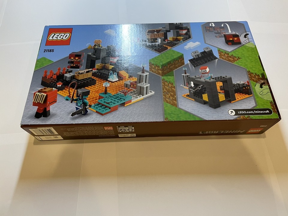 LEGO Minecraft The Nether Bastion (21185) New Sealed Box RETIRED ...
