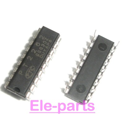 10 PCS PT2262 DIP-18 2262 Remote Control Encoder Integrated Circuits IC ...