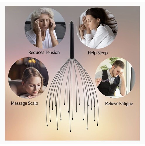 Head Massager 20 Fingers Metal Scalp Massager | eBay