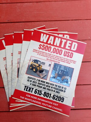 WhistlinDiesel 500,000 Reward Flyers | eBay