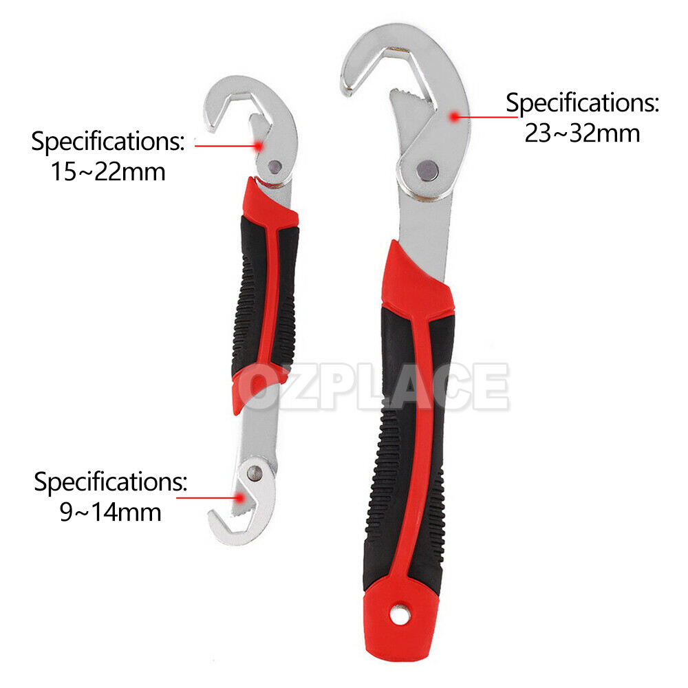 4PCS Universal Wrench Set Quick Snap N Grip & Spanner Adjustable Multi Function | eBay Australia