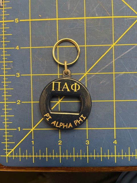Pi Alpha Phi Bev Key® 3 in 1 Beverage Can Bottle Opener Keyring RETIRED ...