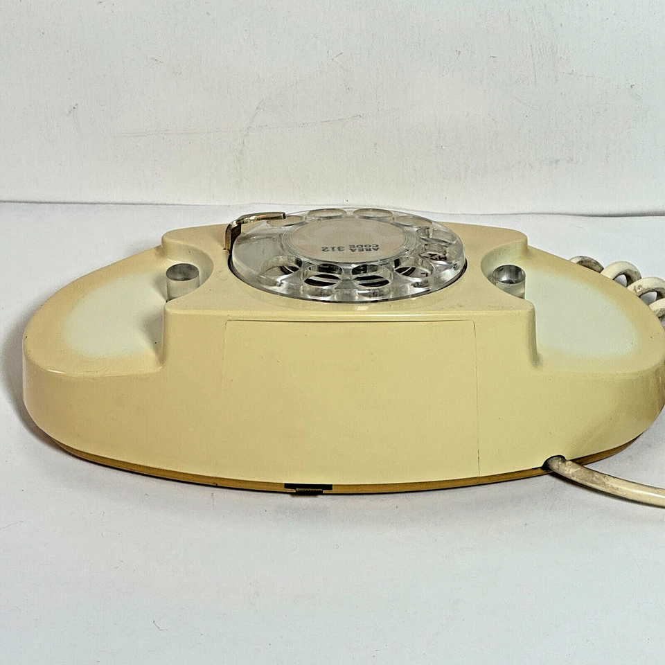 Vintage Rotary Princess Rotary Phone 701B Cream 1962 DATES MATCH Ext ...