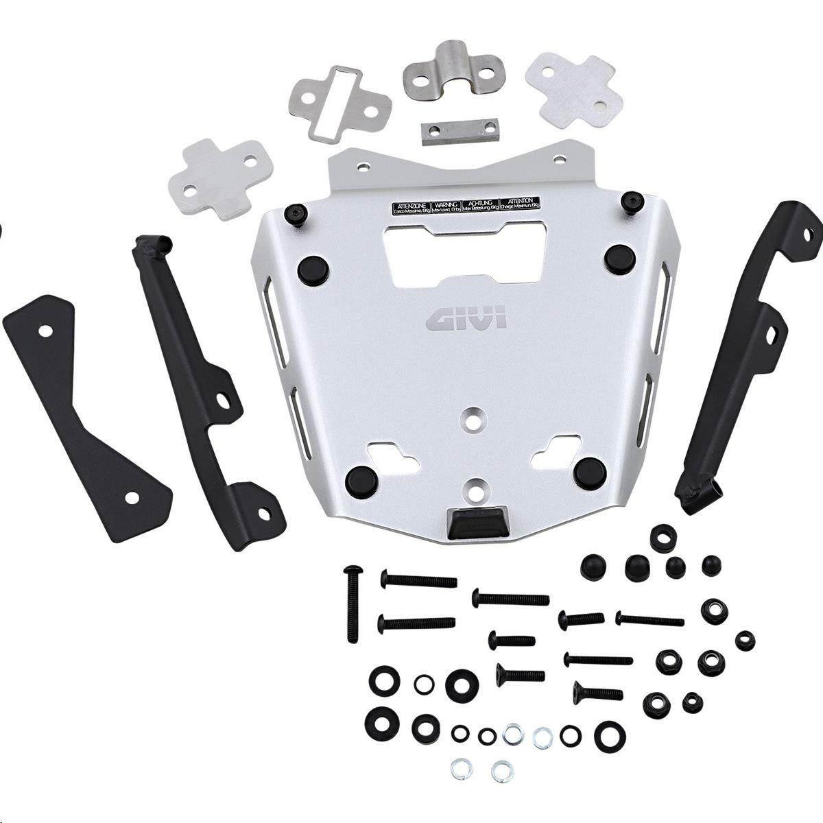 GIVI - SRA5134 - Top Case Mounting Plate for Monokey HD Aluminium Top ...