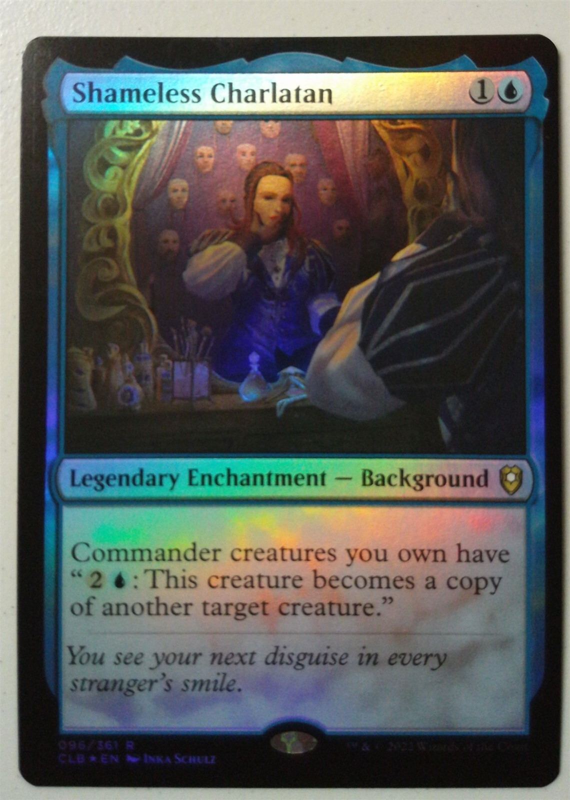 Shameless Charlatan *FOIL Rare* Magic MtG x1 CLB Baldur's Gate | eBay