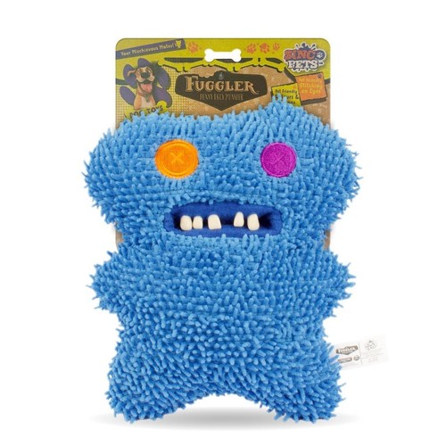 1 PC Fuggler Dog Toy Gap Tooth Oogah Boogah Blue Funny Ugly Monster ...