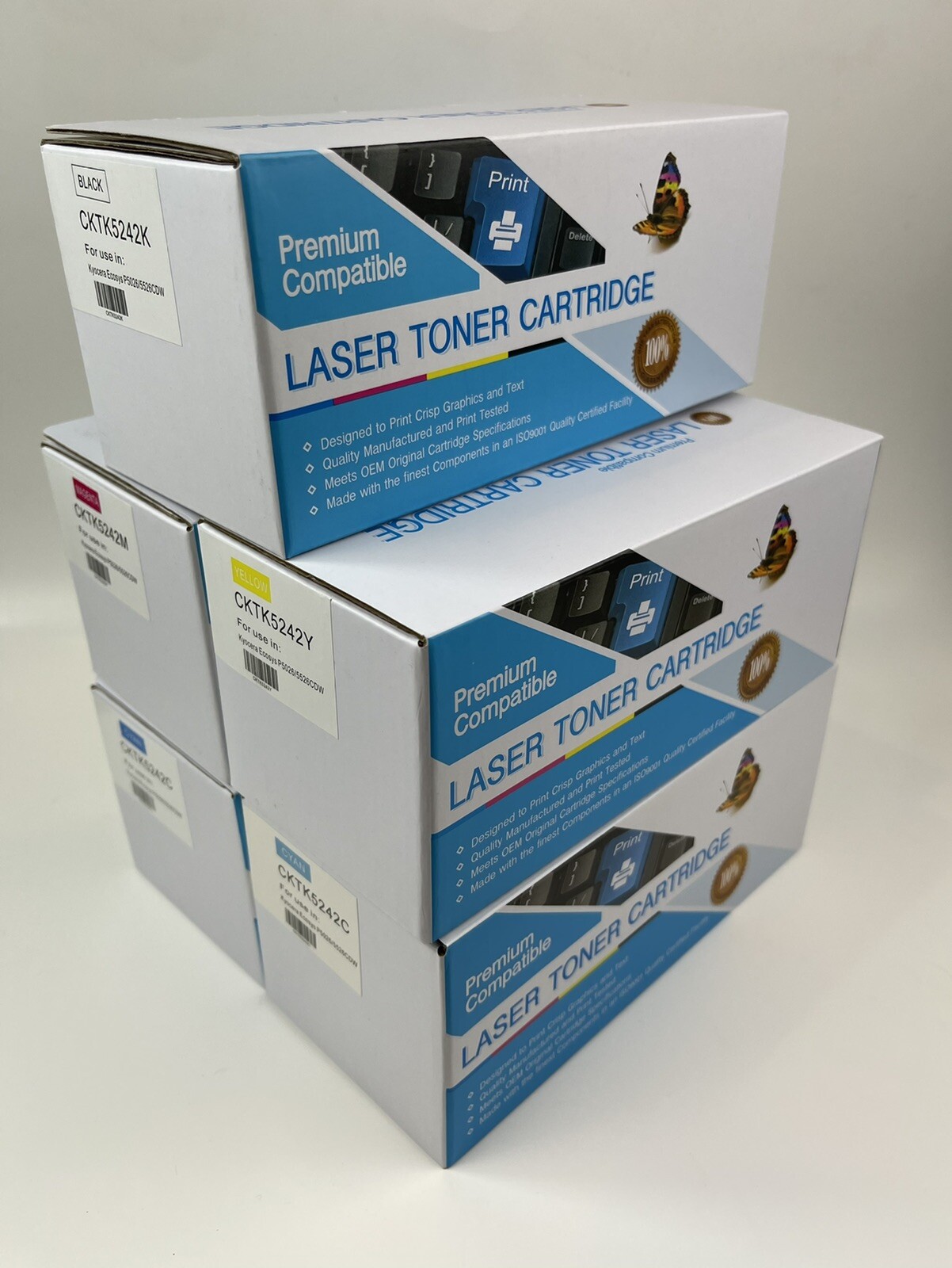 Laser Toner Cartridge Premium Compatible CKTK5242 Kyocera Ecosys P5026 ...