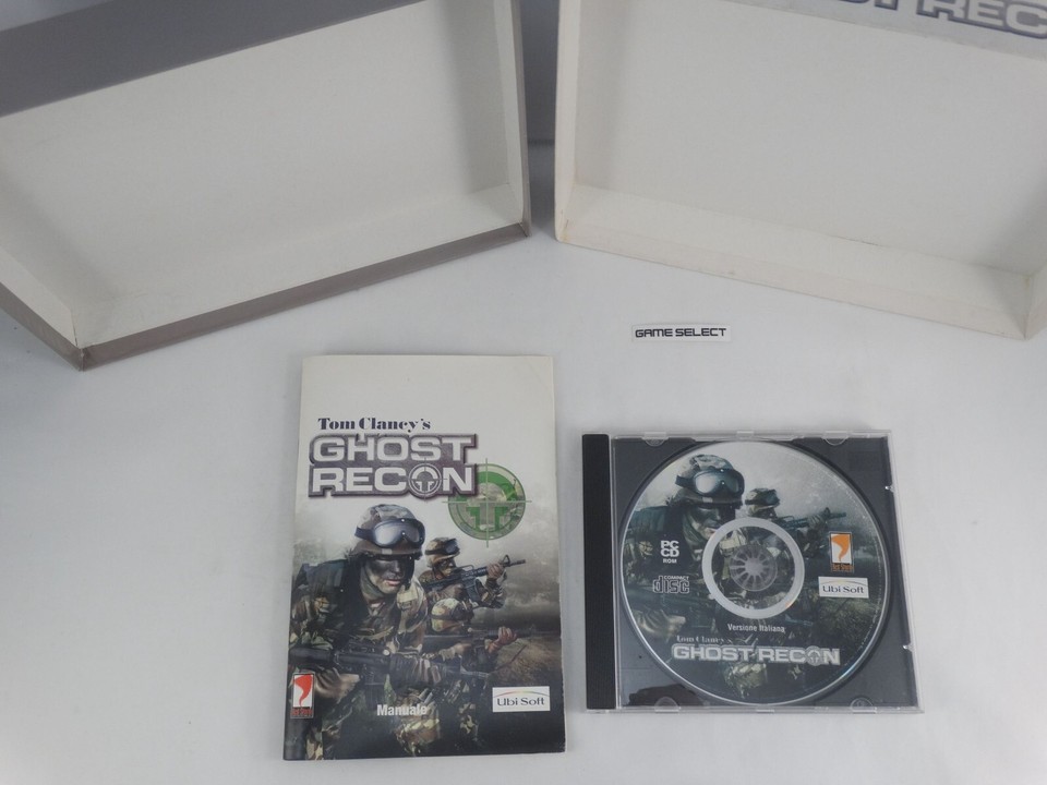 Tom Clancy's Ghost Recon PC Computer Big Box ITA Original Complete ...