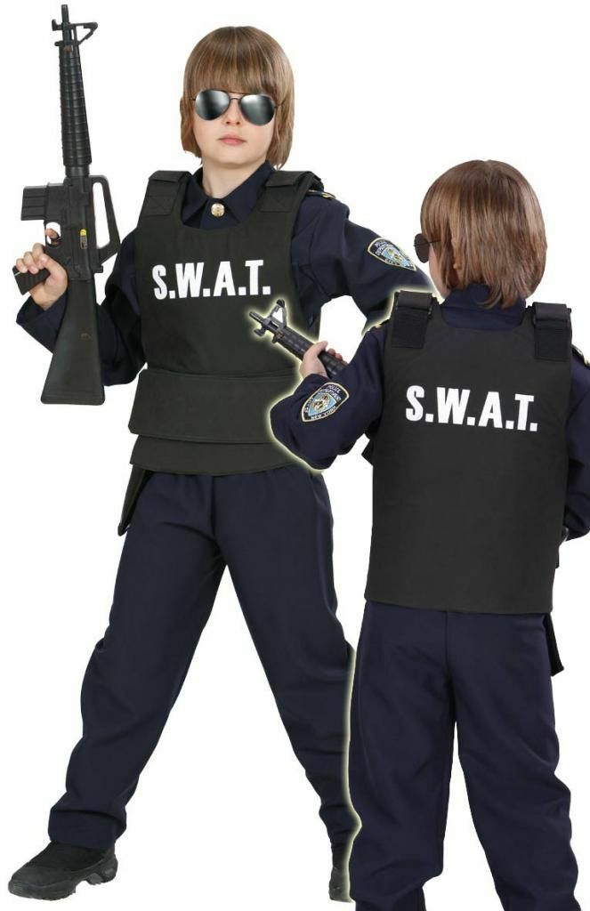 Police Bulletproof Vest Costume