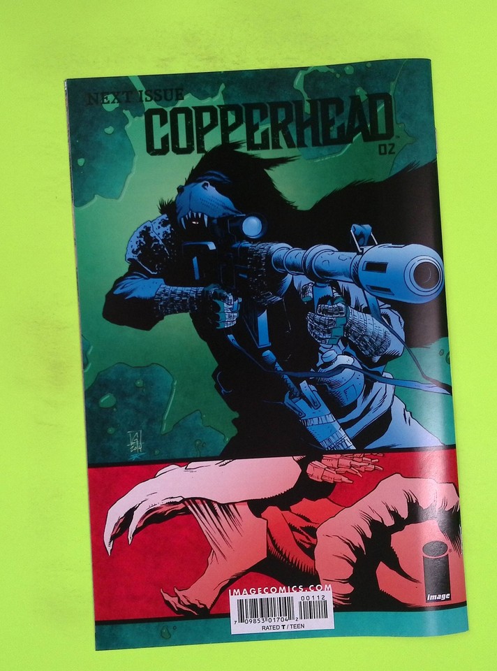 Copperhead #1b 2014 Image Comics Variant 9.0 Comic Book G66-88 | eBay