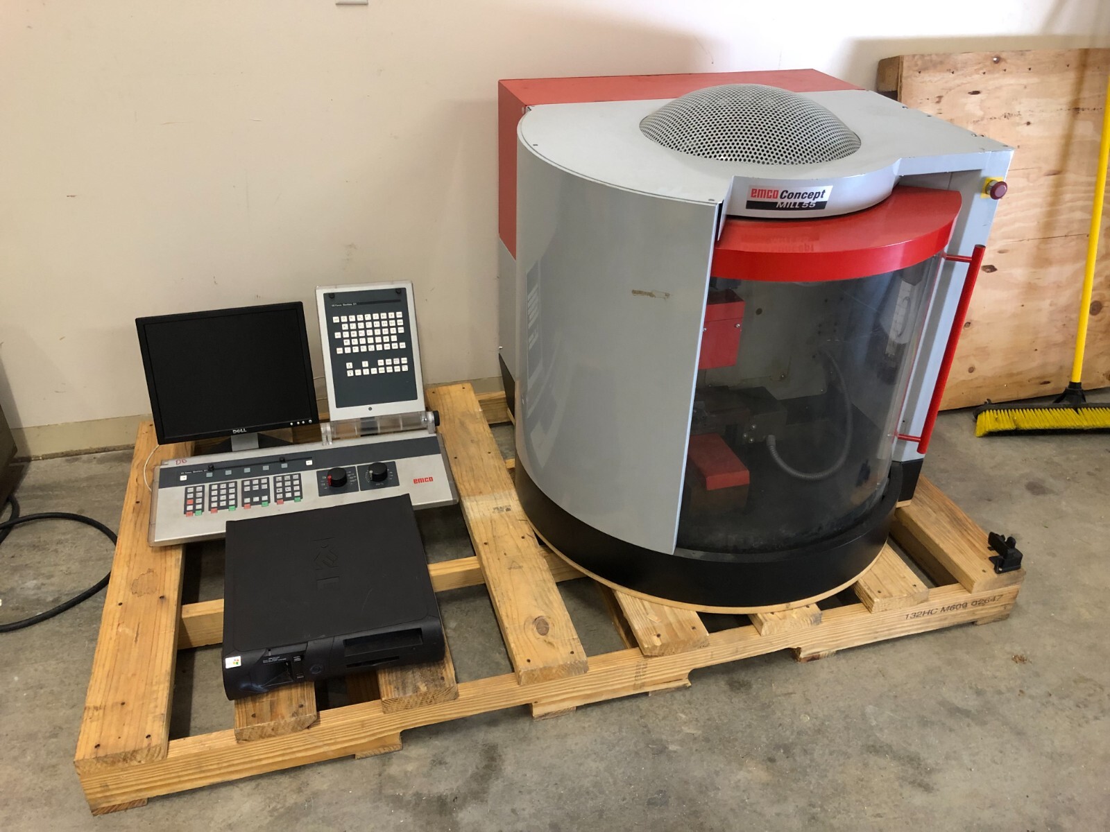 Emco Concept 55 CNC Mill Complete With Software, PC and USB Fanuc ...