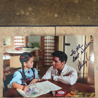 VICKY TIU Hand Signed Guaranteed Authentic autograph 4X6 PHOTO ELVIS ...