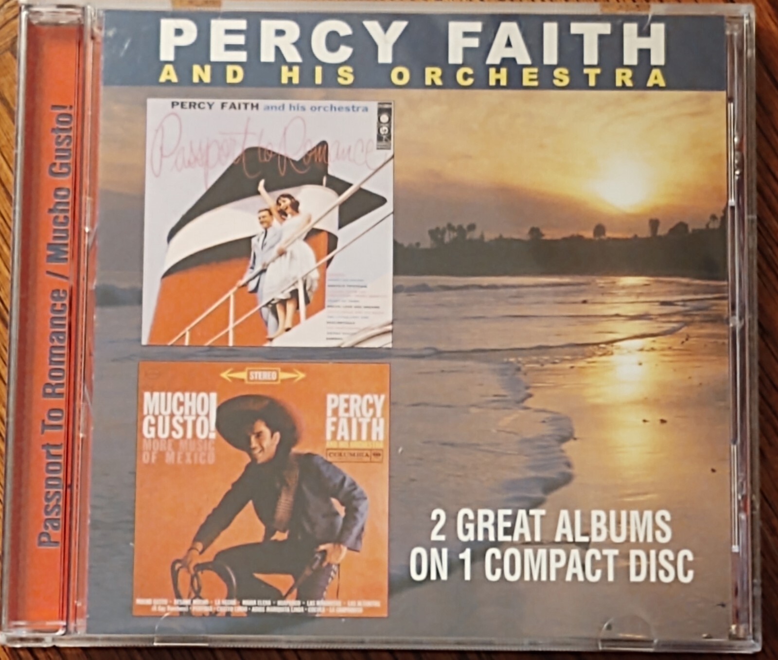 PERCY FAITH:Camelot/My Fair Lady/Passport to Romance/Mucho Gusto (2 CDs ...