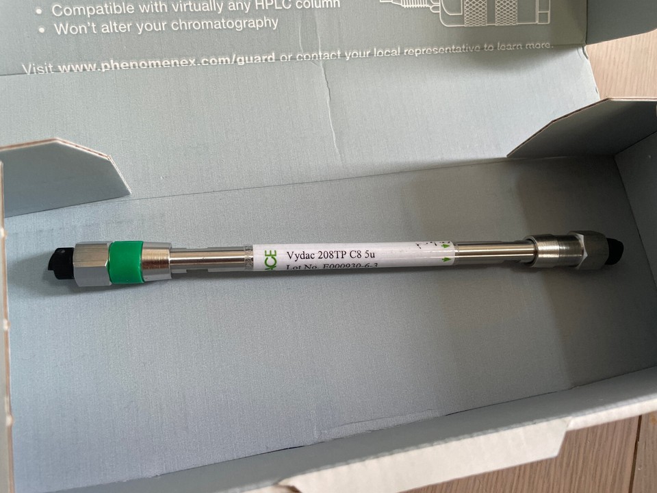 Phenomenex Vydac 5u 208TP (C8) Column 4.6 mm X 150 mm 208TP5415 | eBay