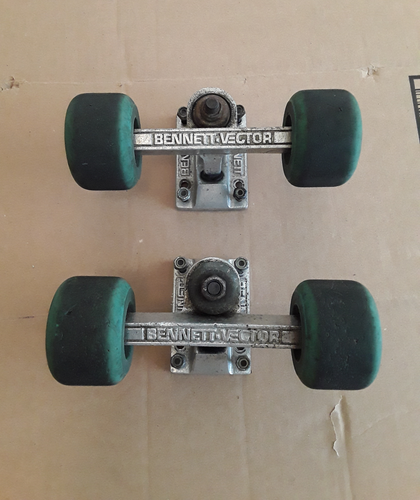 Bennett Vector Skateboard Trucks 7" axle | eBay