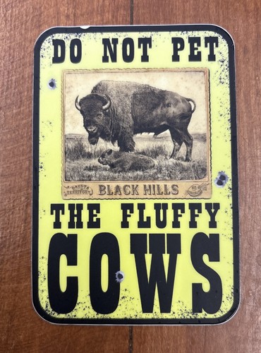 Sticker BLACK HILLS BUFFLO Rodeo poster Bob Coronato DO NOT PET The ...
