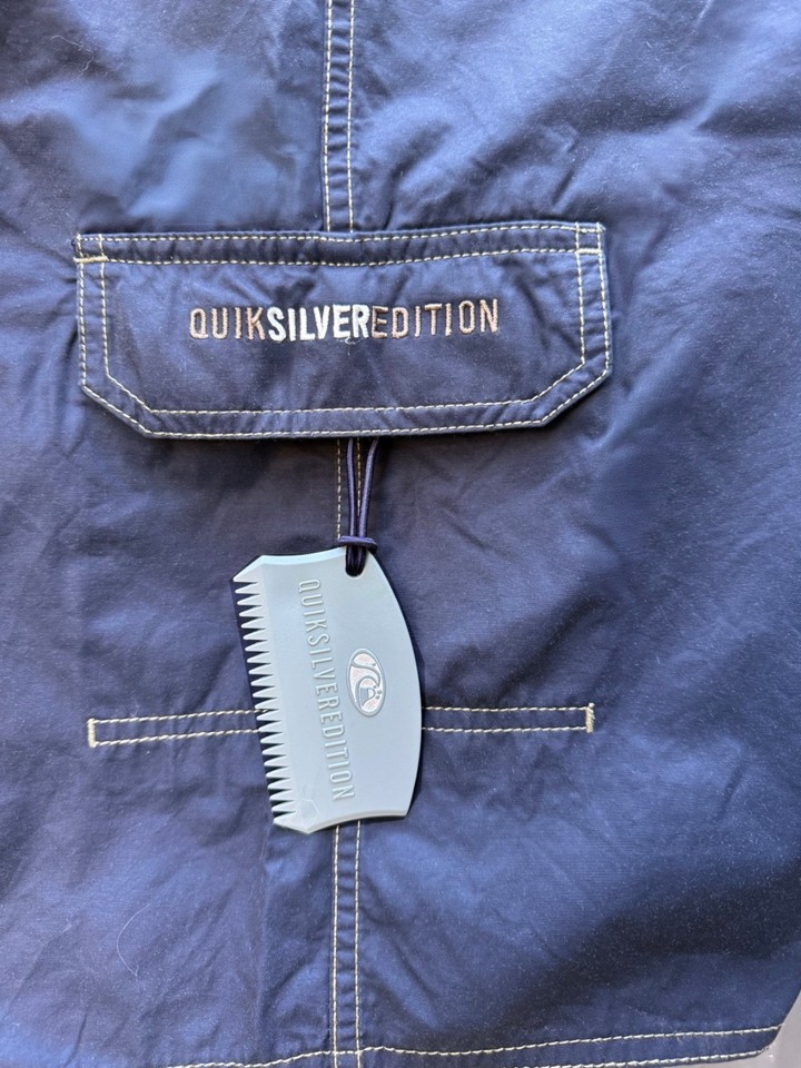 Quicksilver Silver Edition Boardshorts / 33M / Navy Blue / New Without ...