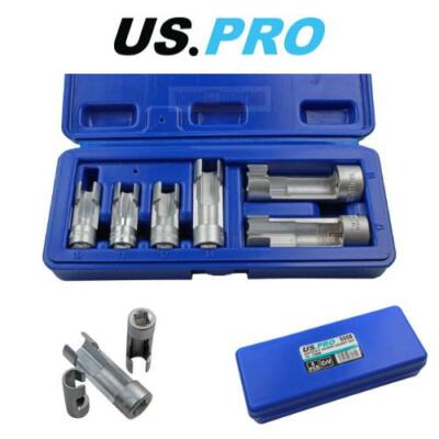 US PRO Tools Difficult Access Sockets 3/8 + 1/2" Drive 10mm - 19mm 5558 ...